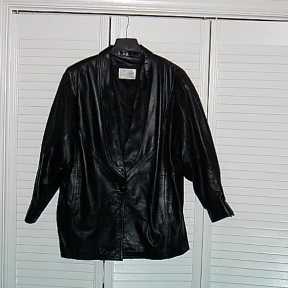 Peter Caruso | Jackets & Coats | Vintage Womens Peter Caruso 0 Leather ...